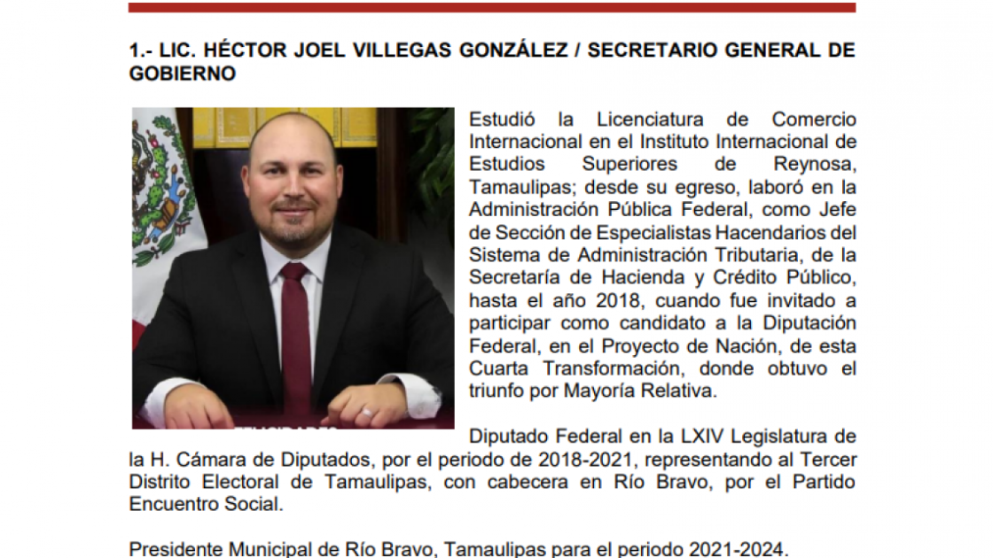 Conoce quiénes integrarán el gabinete del gobierno de Américo ...