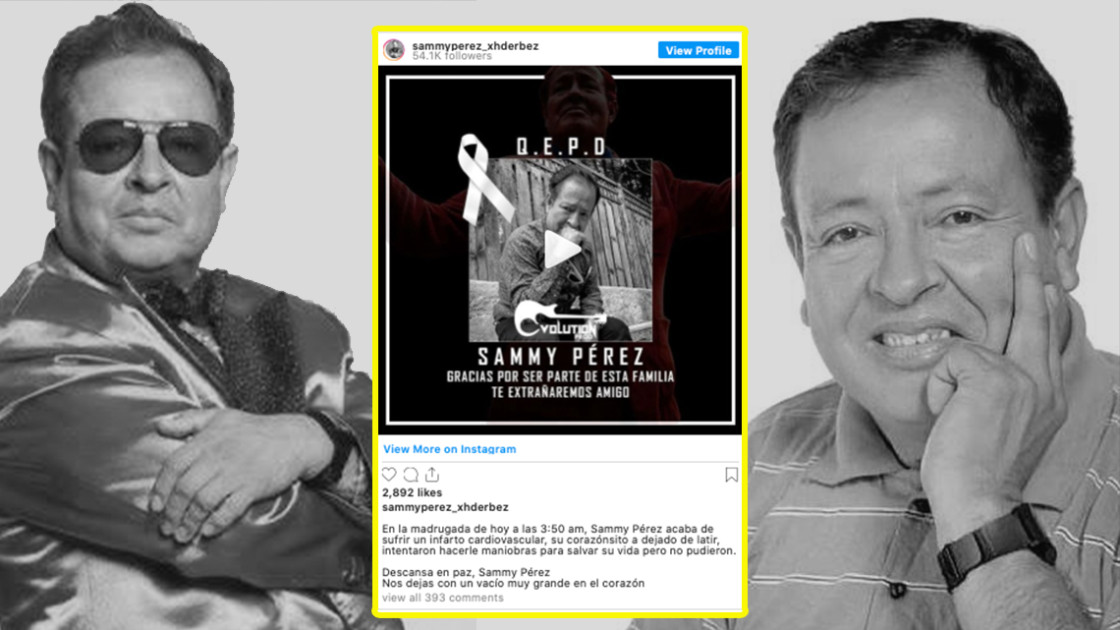Fallece el comediante Sammy Pérez | NotiGape - Líderes en Noticias